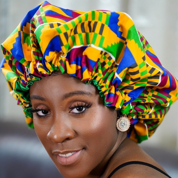 Utopia Africa Designs | Accessories | Africa Print Bonnet | Poshmark